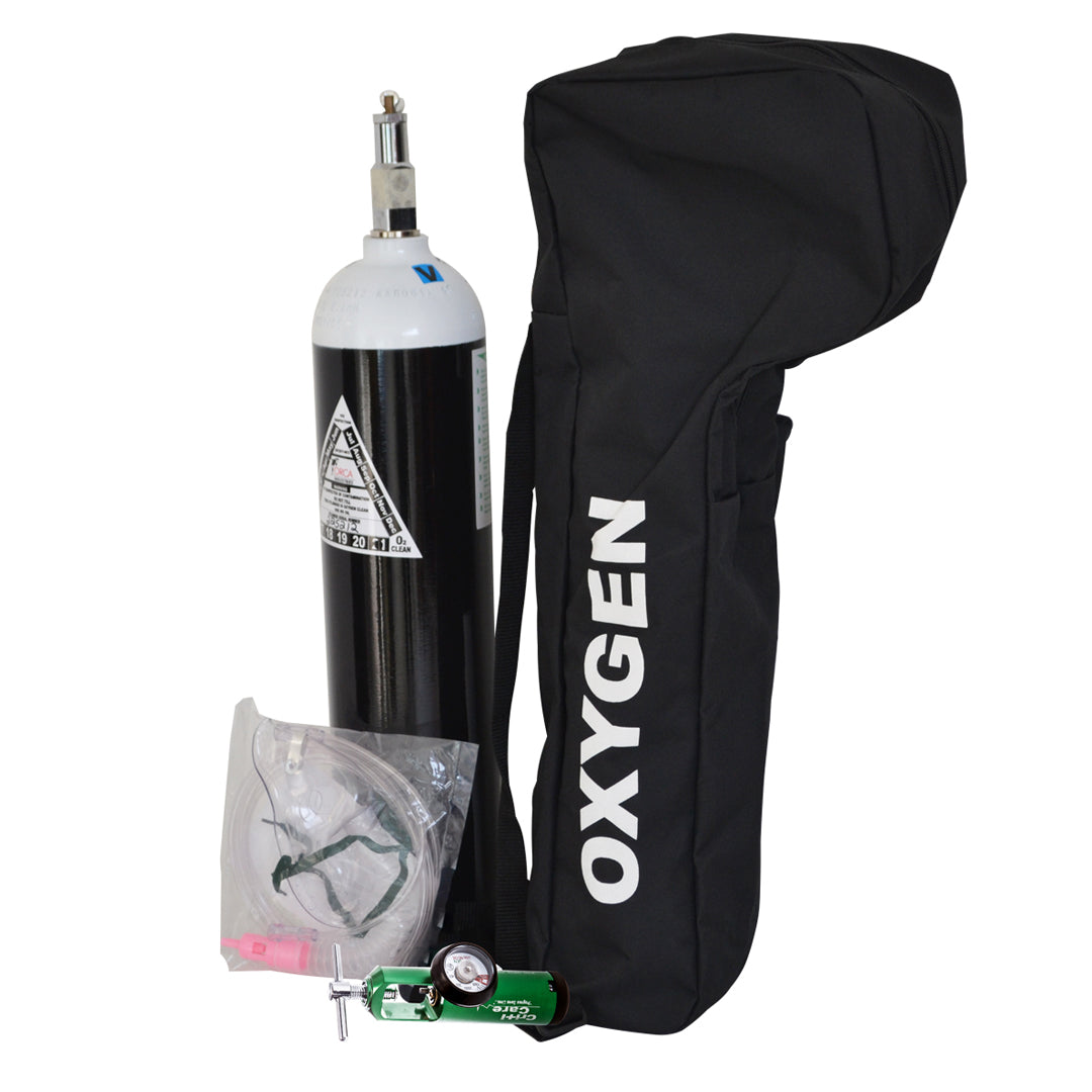 Revised 5L Oxygen Cylinder Set with Bag Sold Separately - Ideal for ...