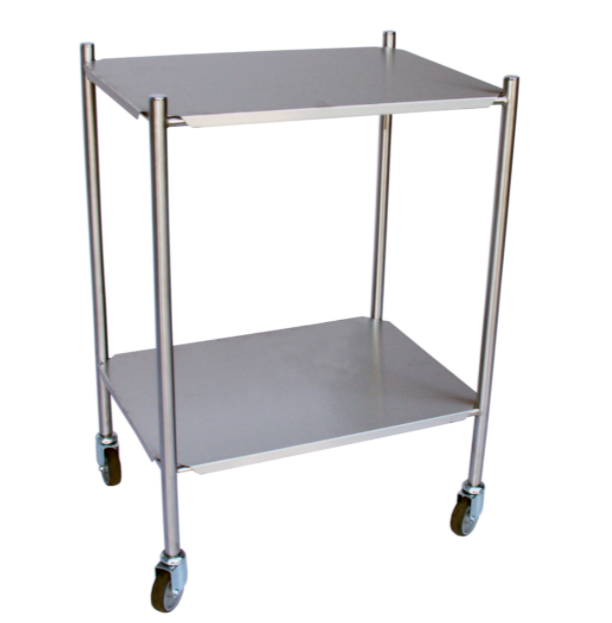 Revised Large Stainless Steel Instrument Trolley - Ideal for Medical ...