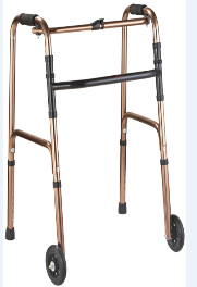 Pulpit Walker Folding with Wheels/Castors – Inala Medical